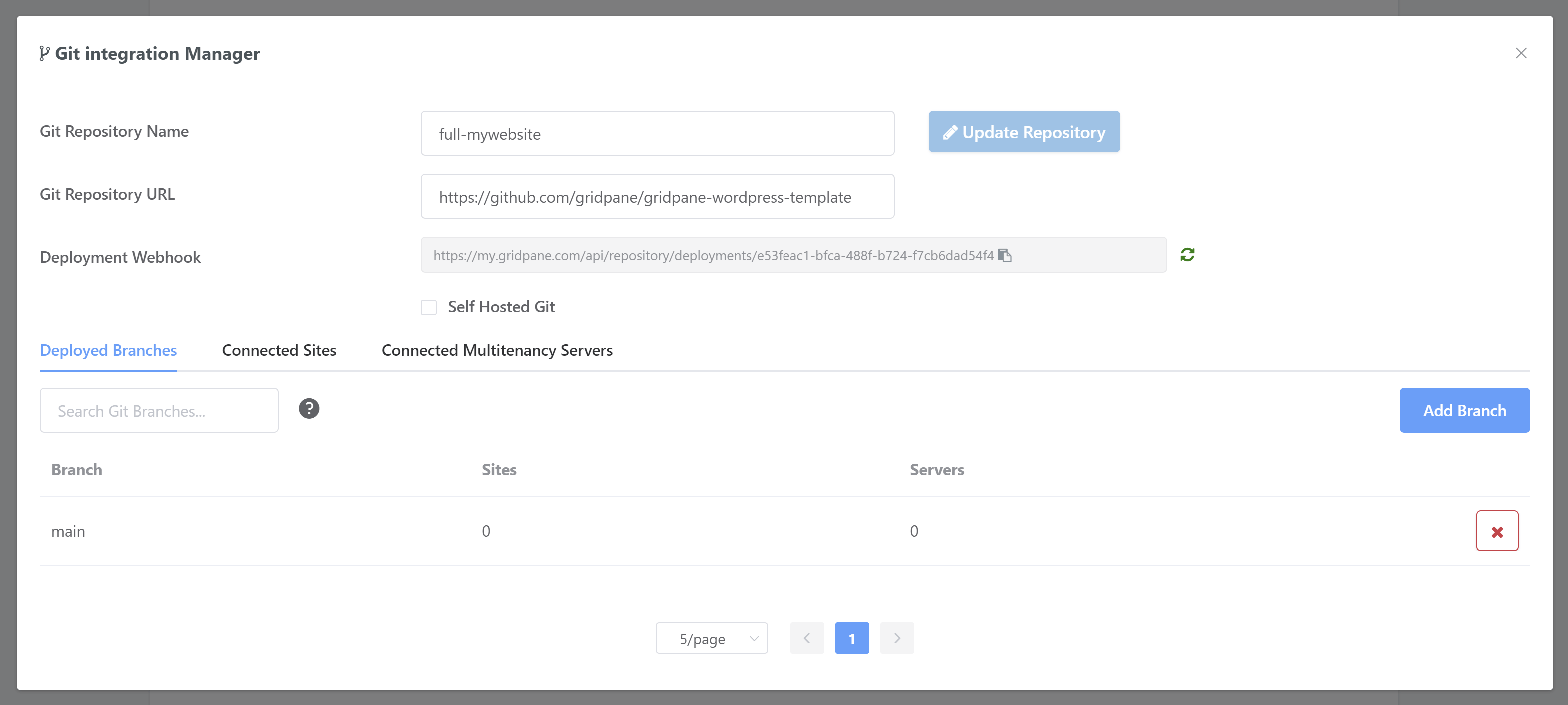 Using The Gridpane Git Integration Gridpane